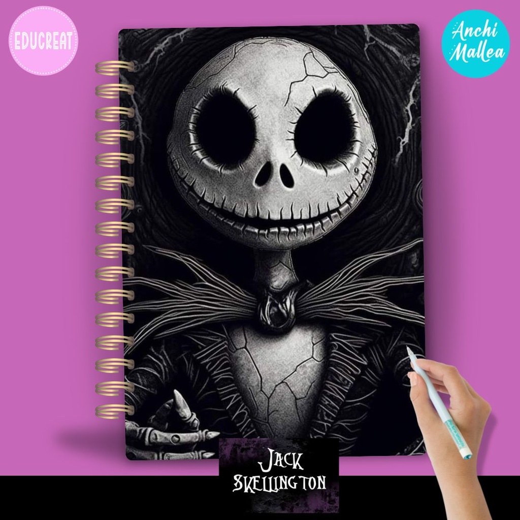CUADERNOS JACK SKELLINGTON | EDUCREAT